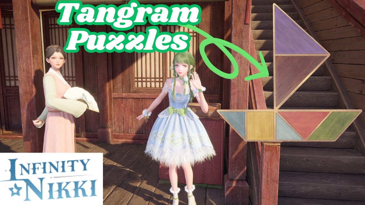 Infinity Nikki Tangram Puzzle Solutions - YouTube