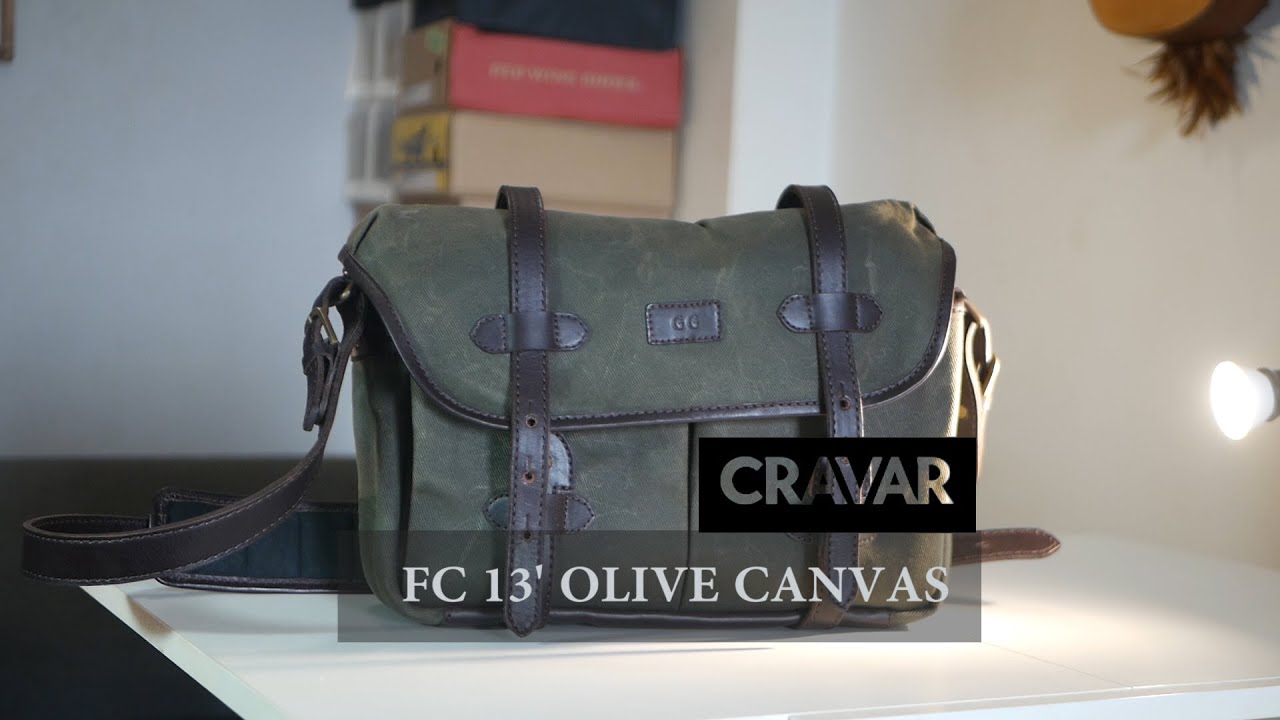 CRAVAR FC 13' WAXED CANVAS - OLIVE GREEN - YouTube