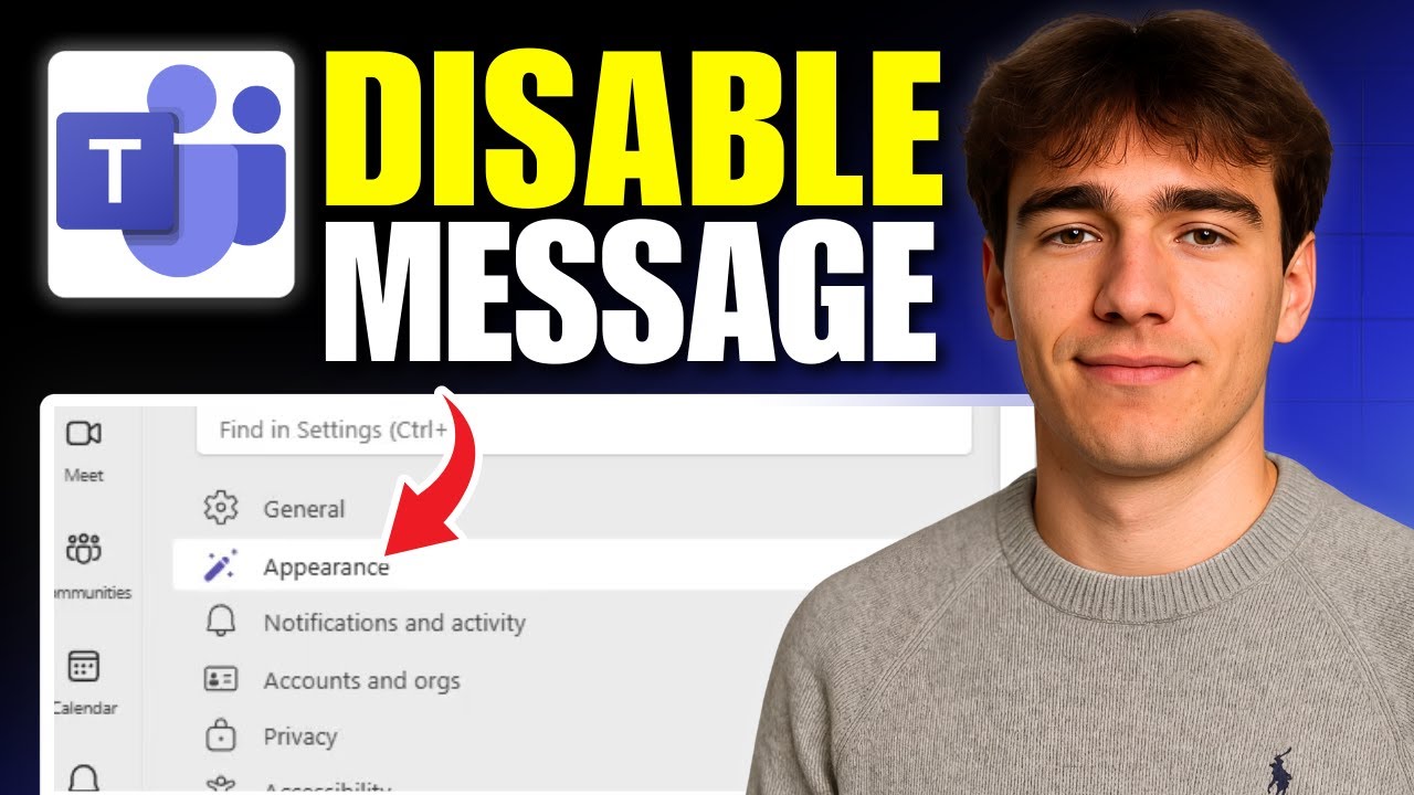 How To Disable Message Preview In Microsoft Teams (Tutorial 2026) - YouTube