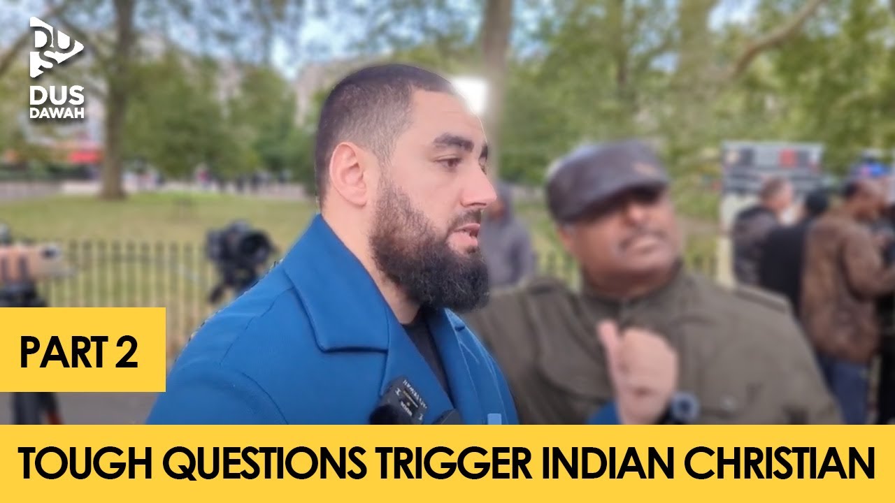 Part 2 | Tough Questions Trigger Indian Christian | Brother Anwar - YouTube