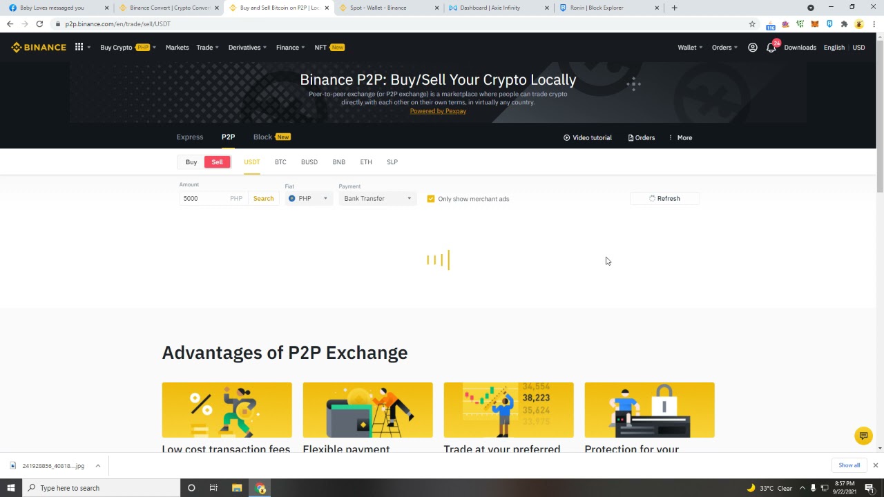 How to Convert SLP to PHP using binance - YouTube