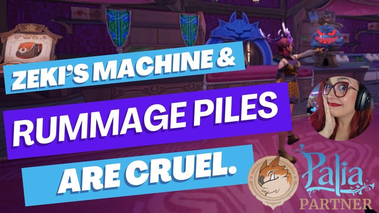Palia - How I Would Change Zeki's Machine And The Rummage Piles - YouTube