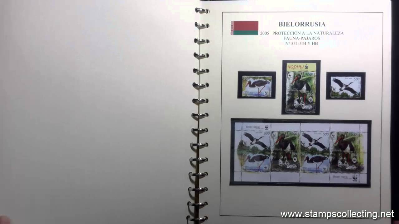 Wildlife stamp collecting - YouTube