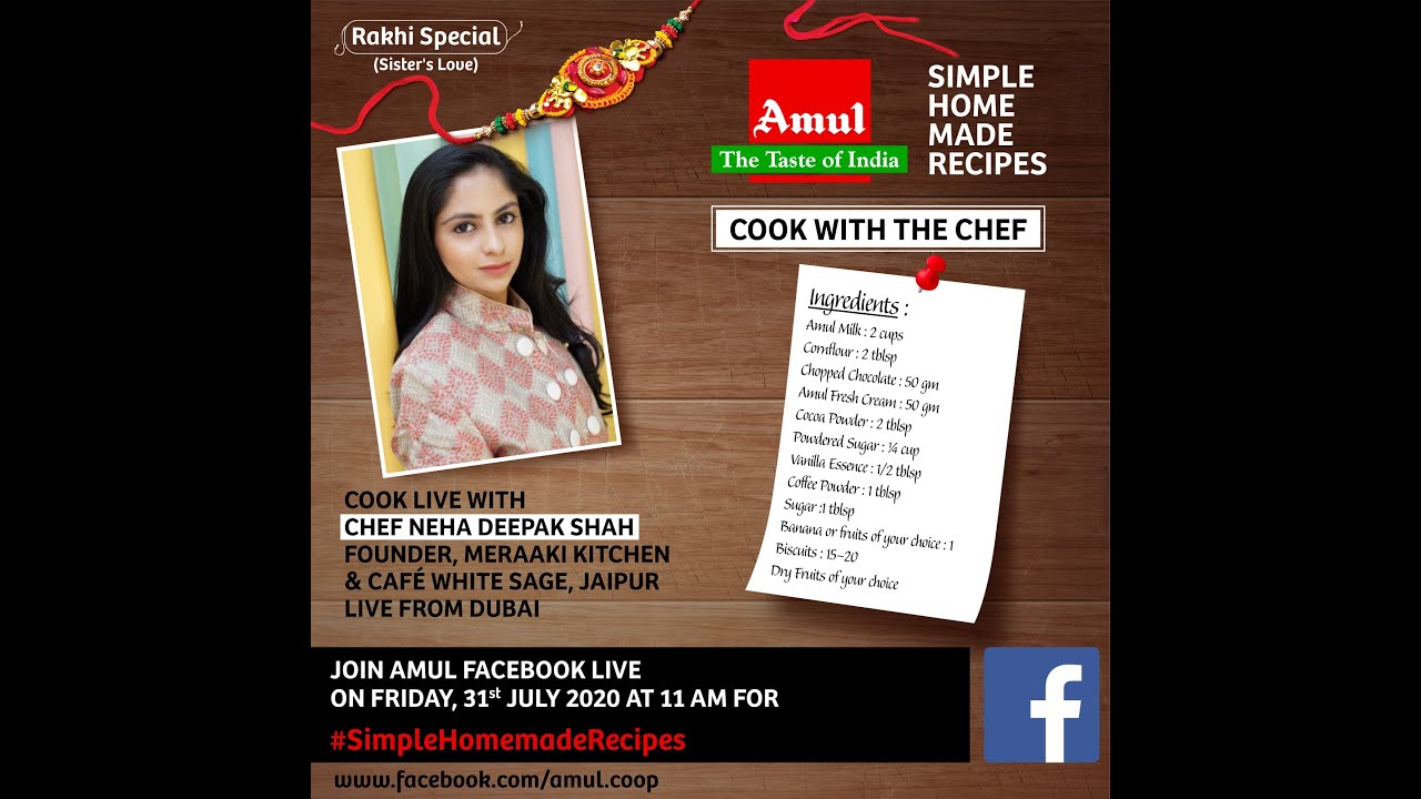 Chef Neha Deepak Shah, Episode 779: #SimpleHomemadeRecipes Facebook ...