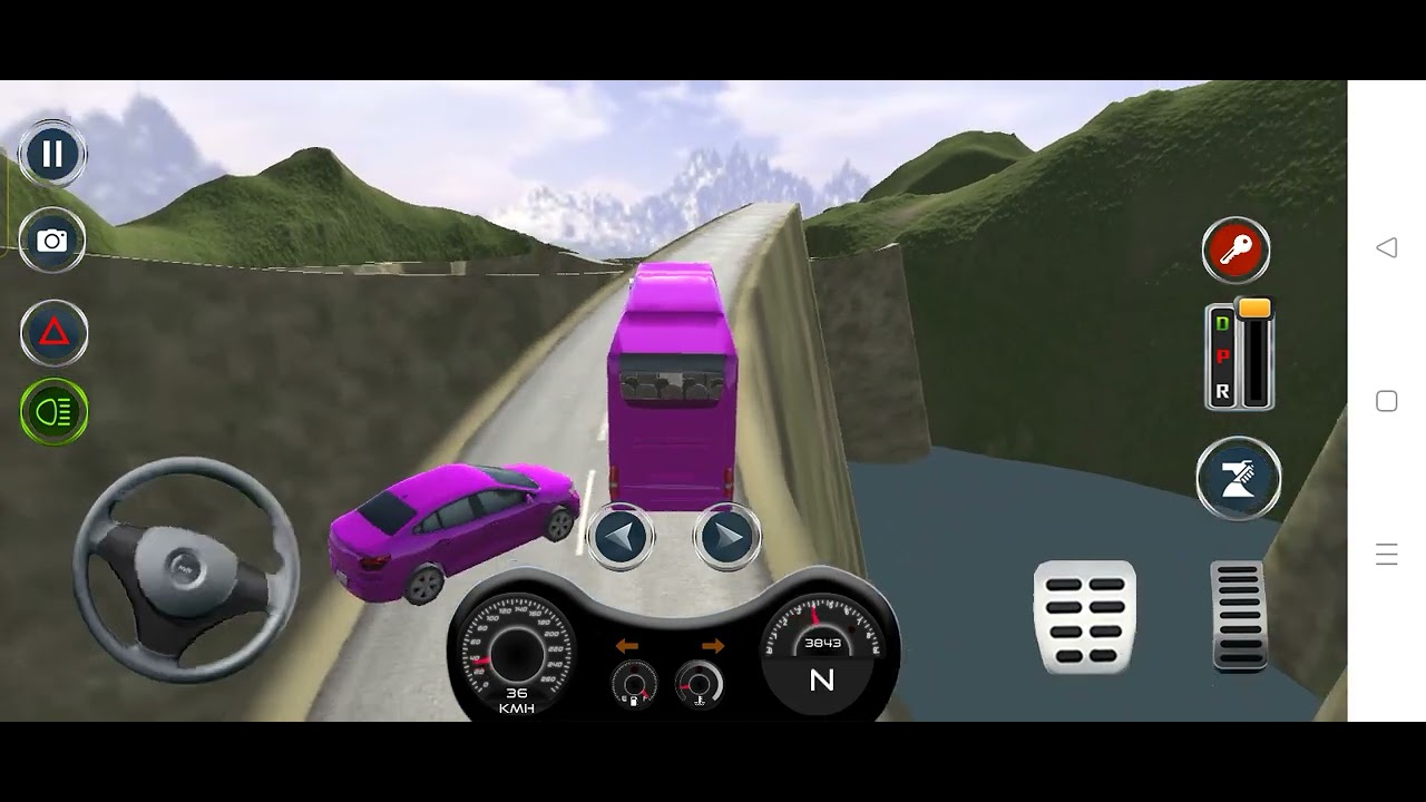 How to Bus game dangerous mode in bus simulator game in India/ online ...