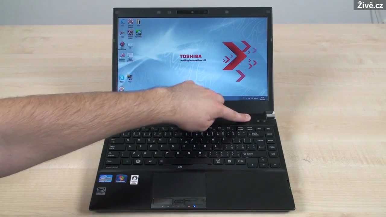 Notebook Toshiba Portégé R830 - YouTube