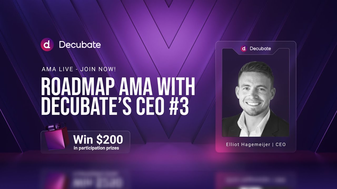 Roadmap AMA with Decubate's CEO #3 - YouTube