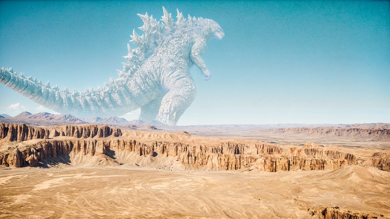 Colossal Godzilla Found on Drone Footage - YouTube