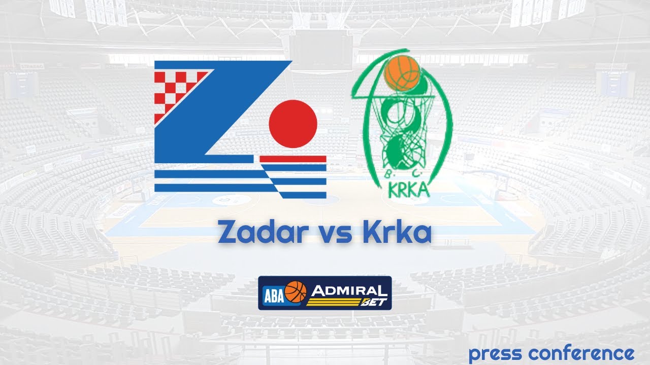 KK Zadar 🆚 KK Krka | Press conference - YouTube