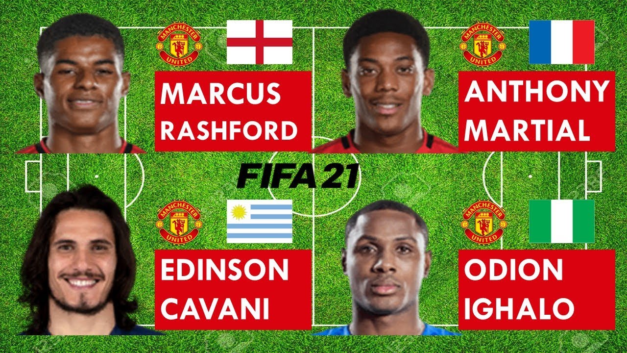 Marcus Rashford Vs Anthony Martial Vs Edinson Cavani Vs Odion Ighalo
