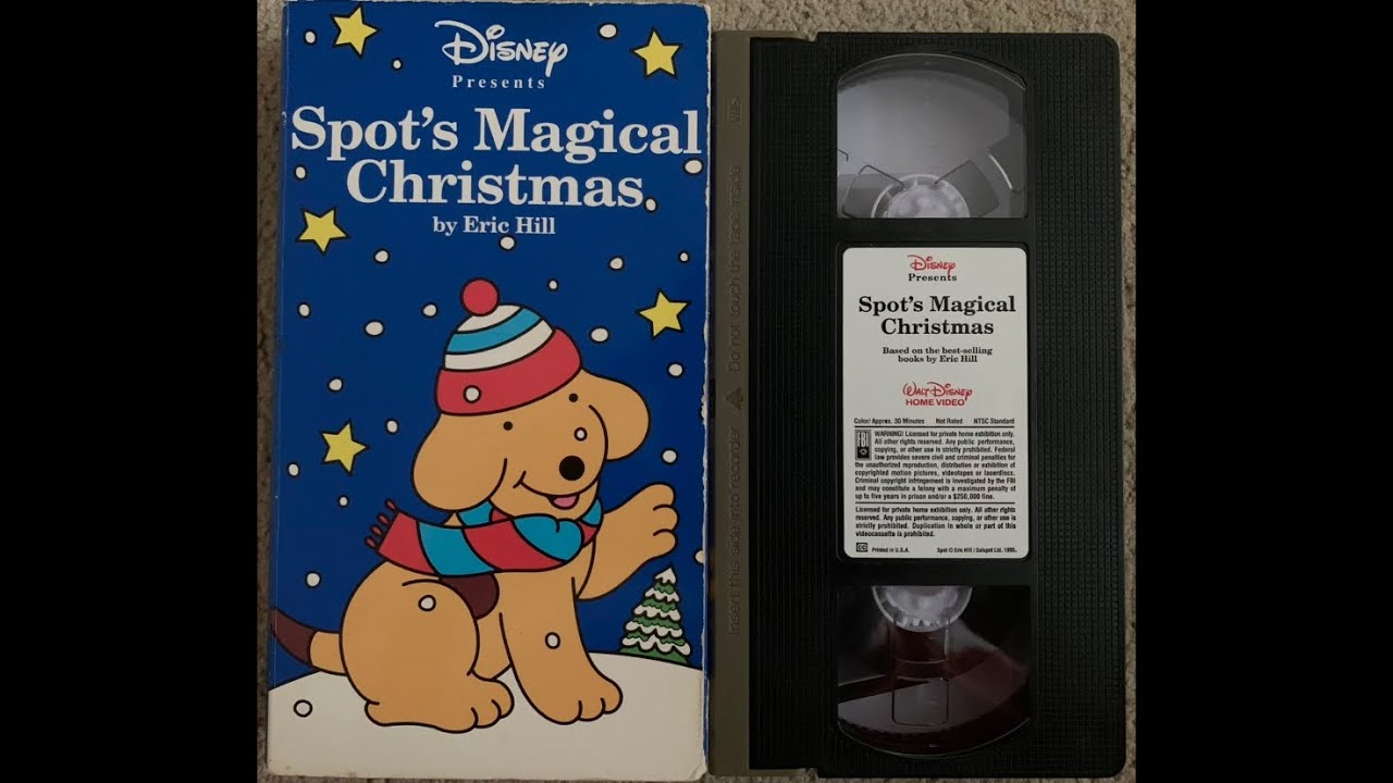 Spot's Magical Christmas 1995 VHS (Canadian Copy) - YouTube