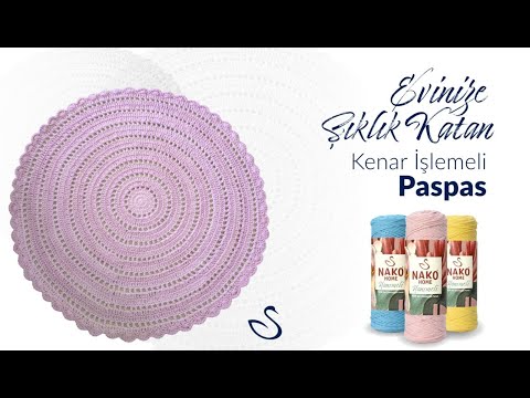 Evinizin Her Karesine Uyum Sağlayacak: Tığ İşi Paspas