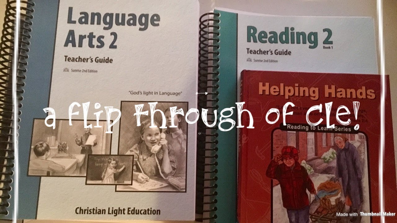 A Flip-Through of CLE’s Language Arts 2 & Reading 2 - YouTube