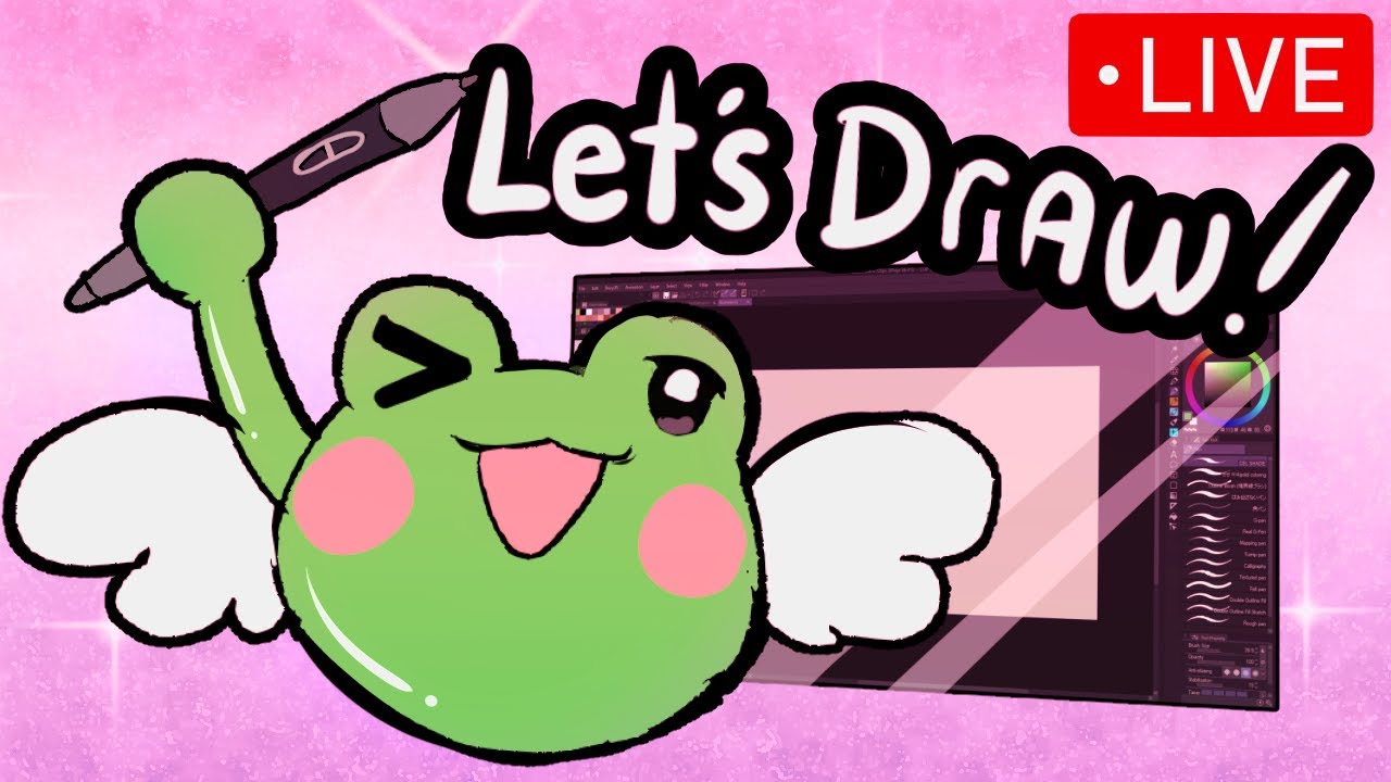 Art 】 Late Night Drawing and Chilling - YouTube