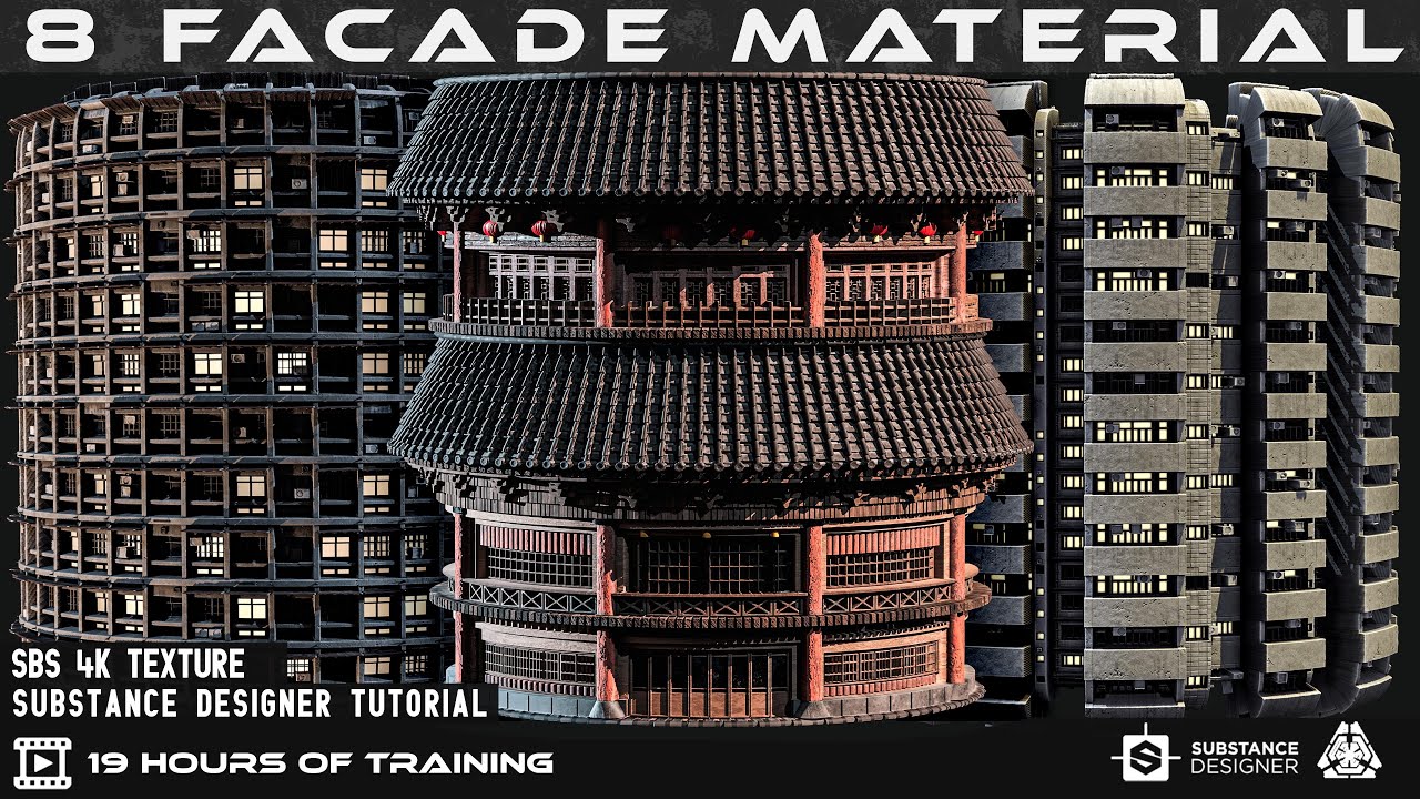 8 Facade Material - Tutorials - YouTube