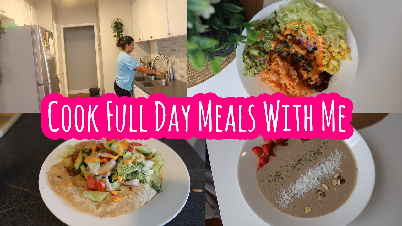 Full Day Of Cooking Family Meals | A Day In Life Of Homemaker - YouTube