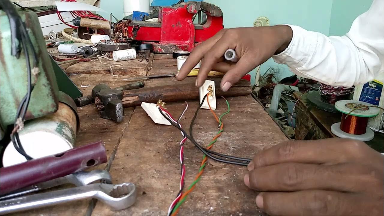 Cooler Switch Connection Karen Cooler Ka Tar Kaise Cooler Ki Motor