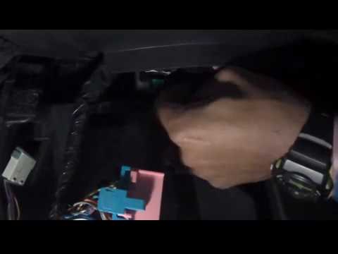 Part 2A Relay removal for C5 steering column lock LMC5 Install - YouTube