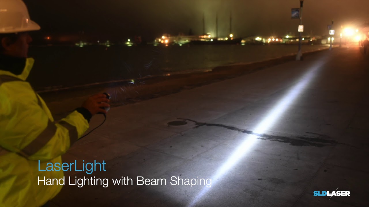 SLD Laser - LaserLight Beam Shaping - YouTube