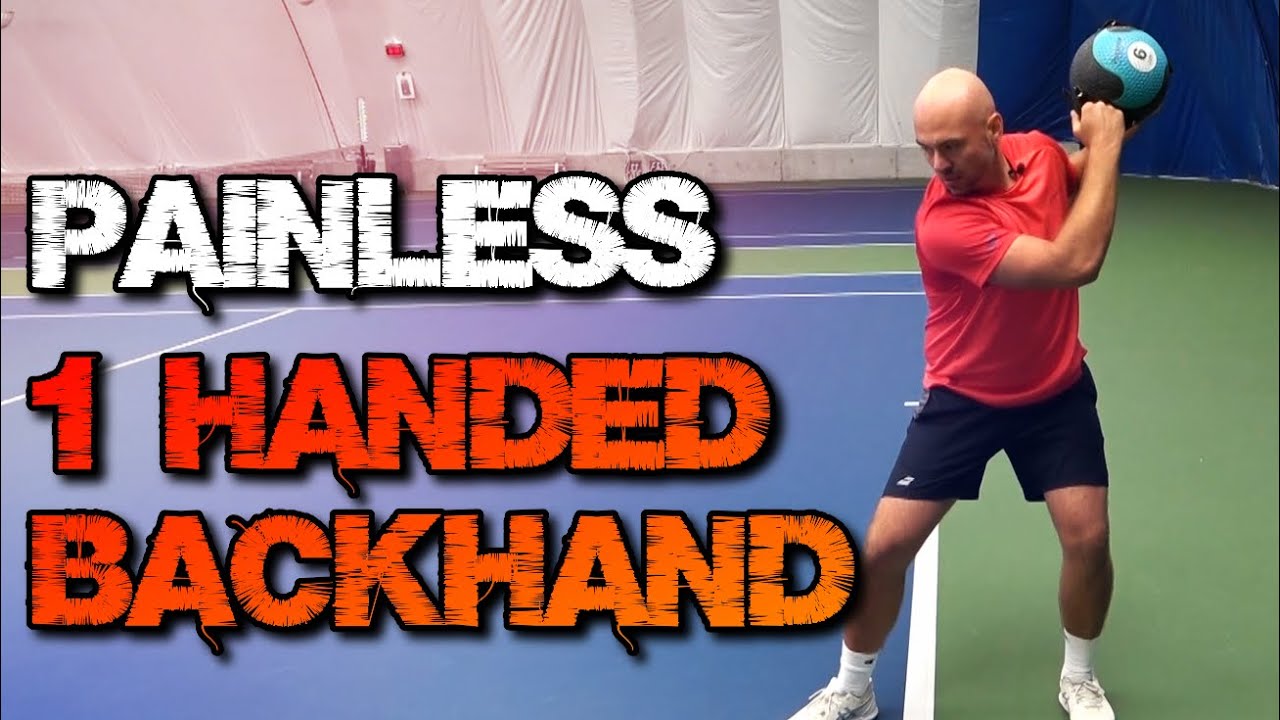 Tennis Without Injury | One-Handed Backhand Lesson - YouTube