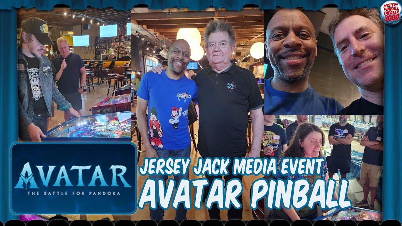 Avatar Pinball! - Jersey Jack Pinball Media Day - YouTube