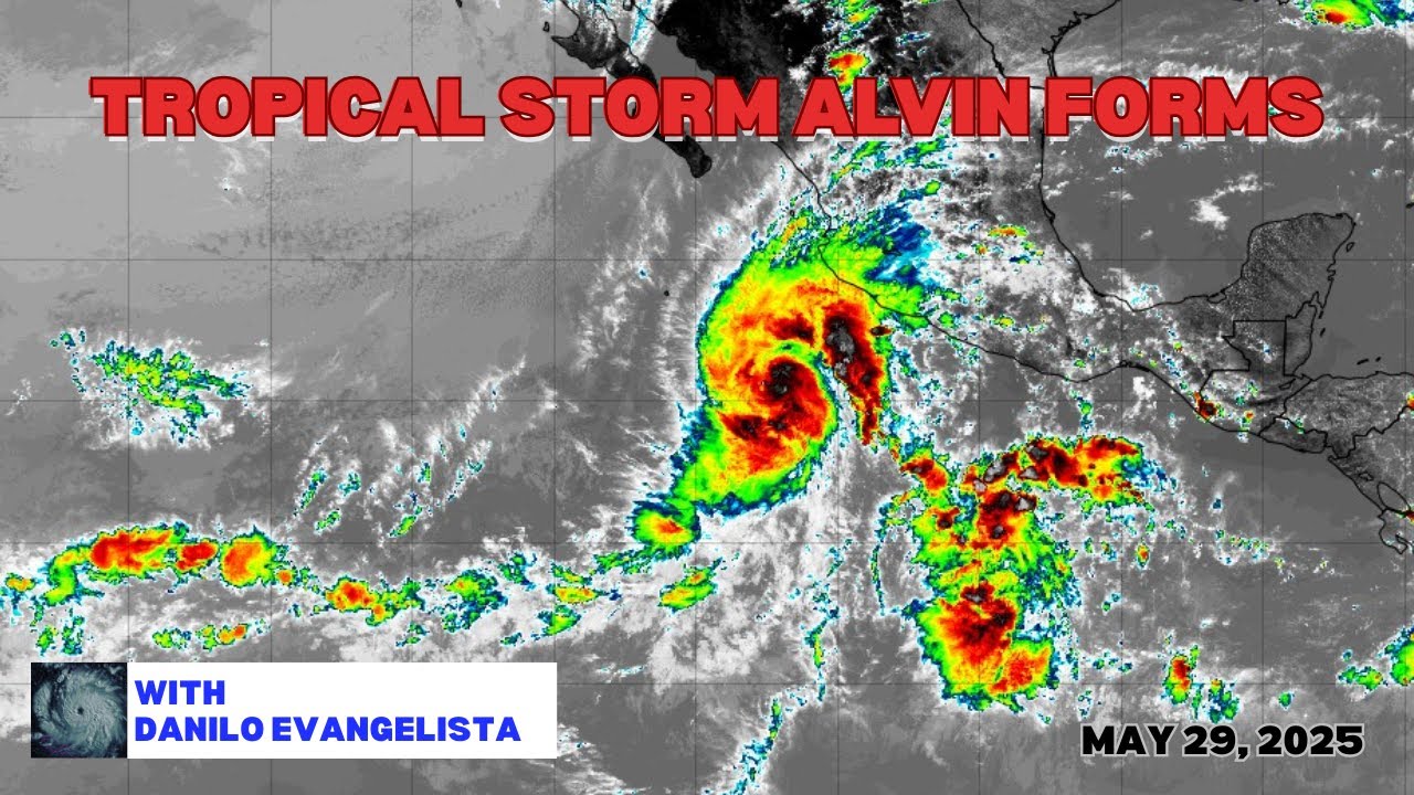 Tropical Storm Alvin Has Formed - YouTube