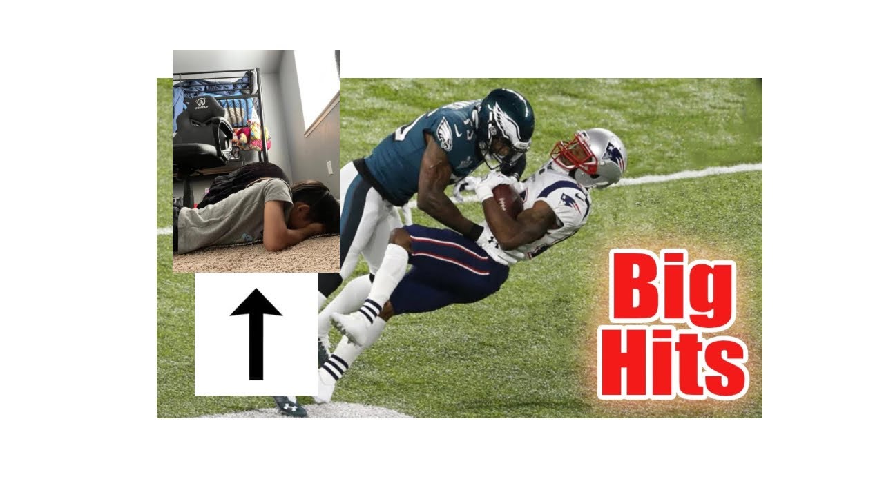 How to do nfl big hits - YouTube