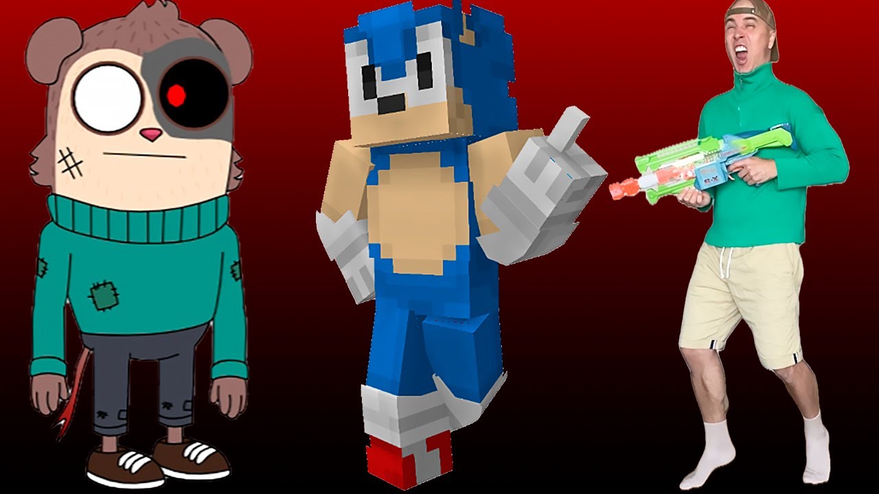 FNF Character Test Vs Gameplay Vs Real Life | Begarmless, Sonic, Pico ...