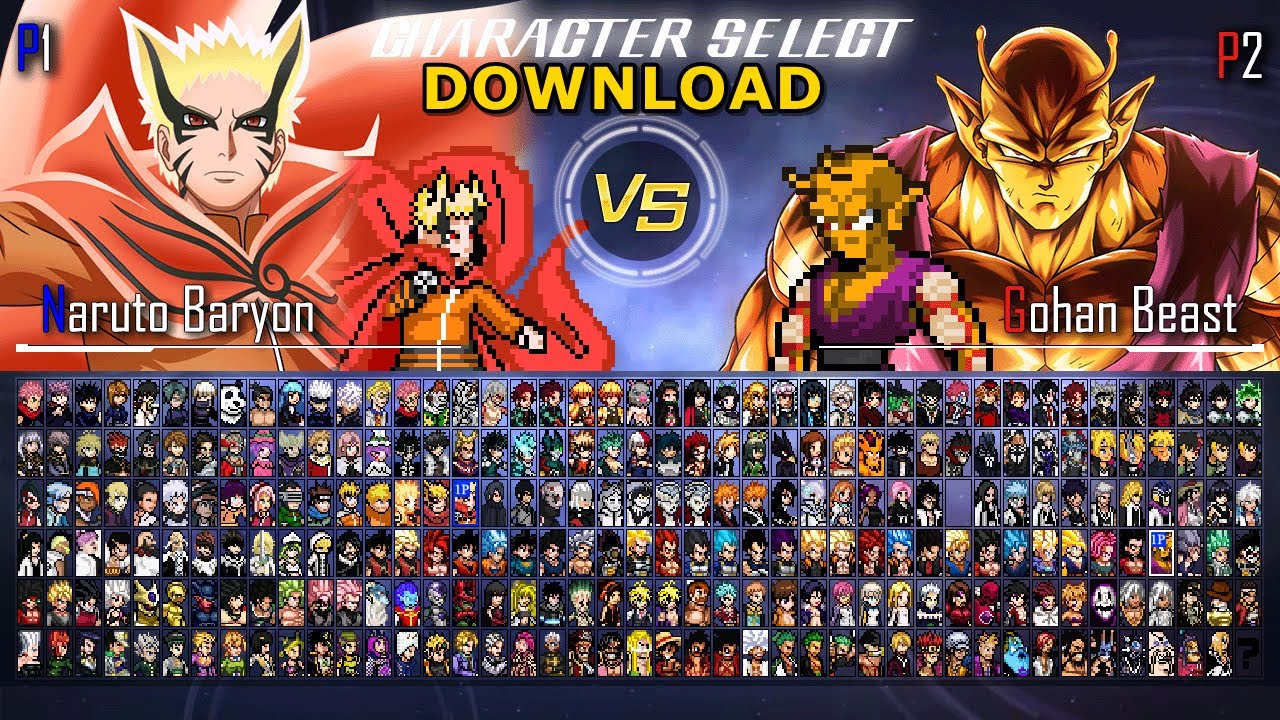 JUMP ULTIMATE STARS - SHONEN JUMP NOVA GERAÇÃO - 285 CHARS ANIME MUGEN ...