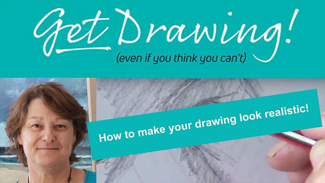 How to make your drawing look realistic - Facebook live video from ...