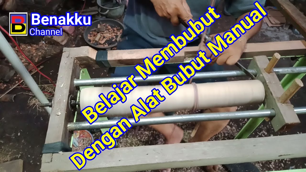 Bubut Manual | Belajar Membubut Pemula Bagian 1| Learn to Lathe With a ...
