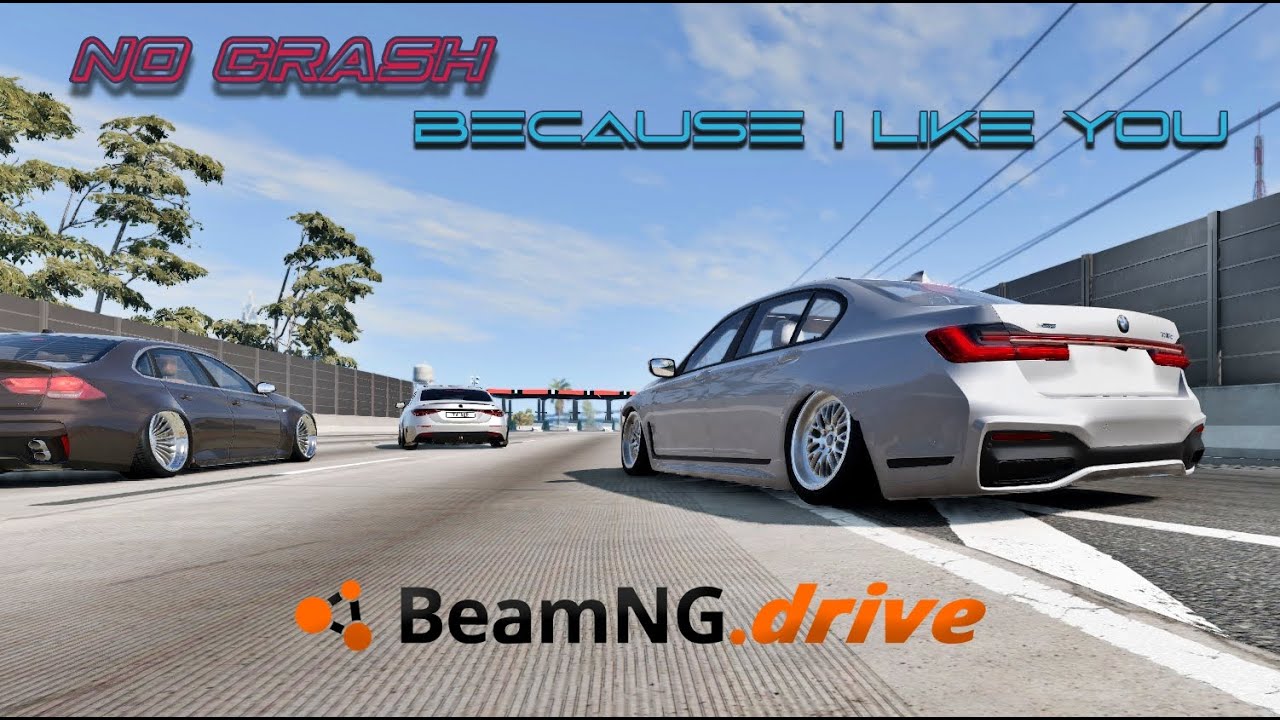 No Crash Car Because It's Like The Car | Satic Car Bmw | Beamng Drive ...