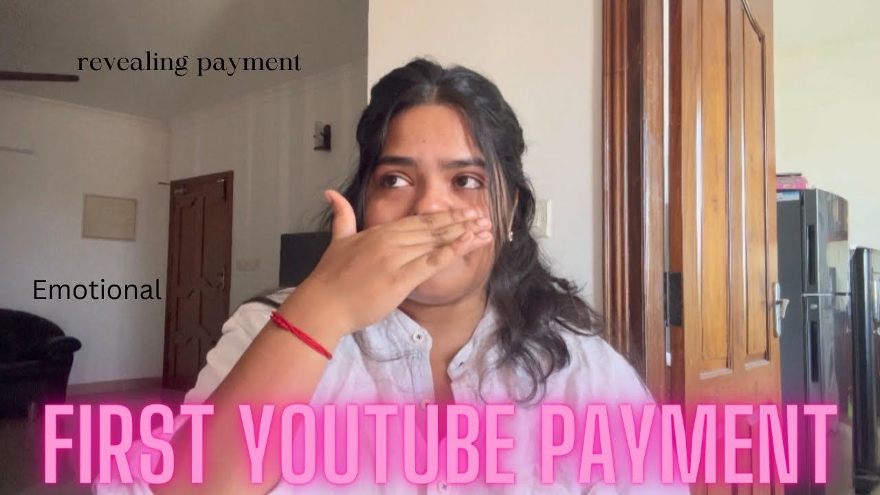 Received my first youtube payment 😍💝| payment reveal - YouTube