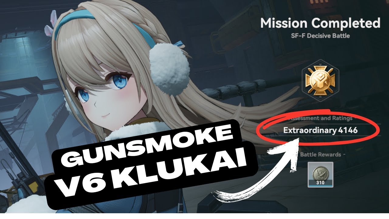 Gunsmoke Frontline V6 Klukai Strongest Team Single Run | Girls ...