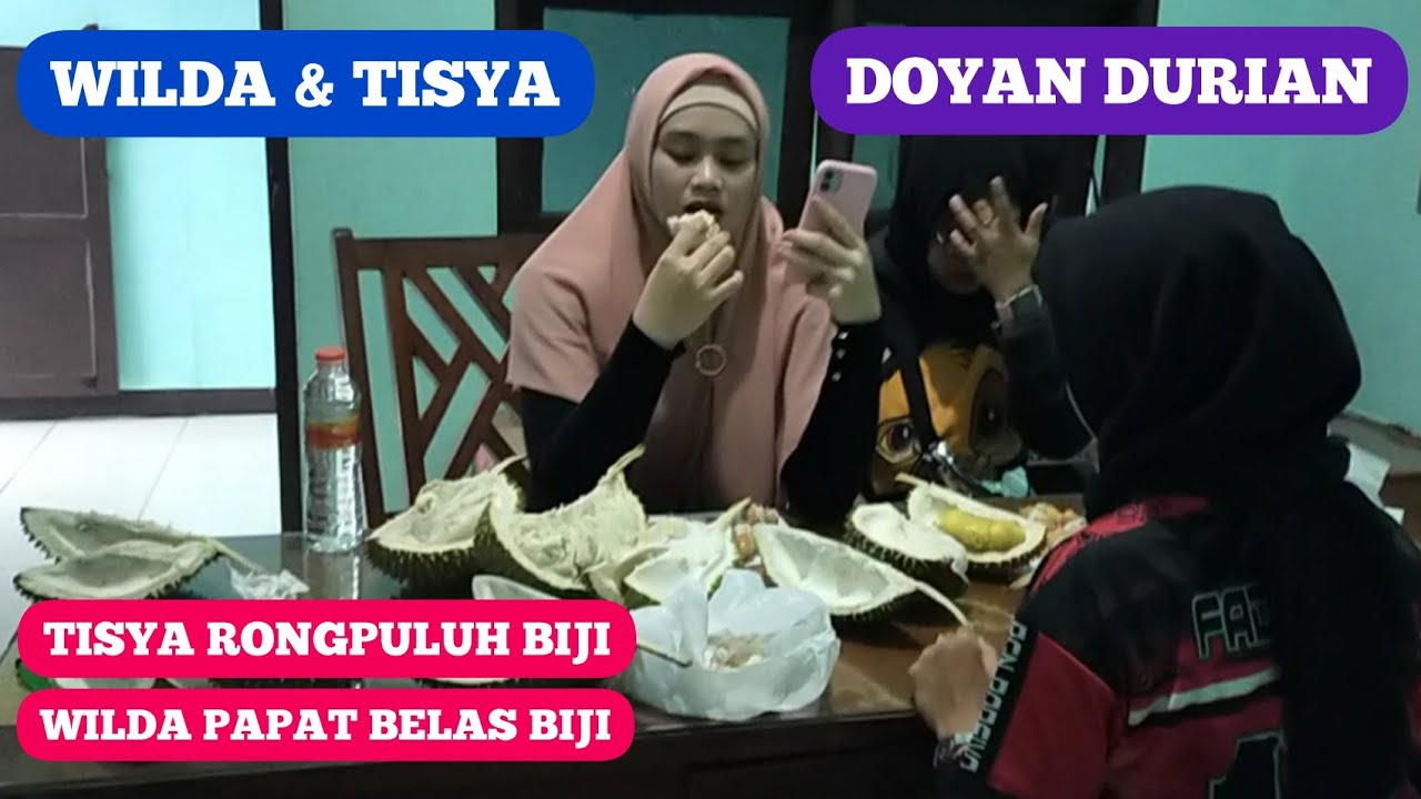 WILDA NURFADHILAH LOMBA MAKAN DURIAN VS TISYA • VOLI PROLIGA TIMNAS ...