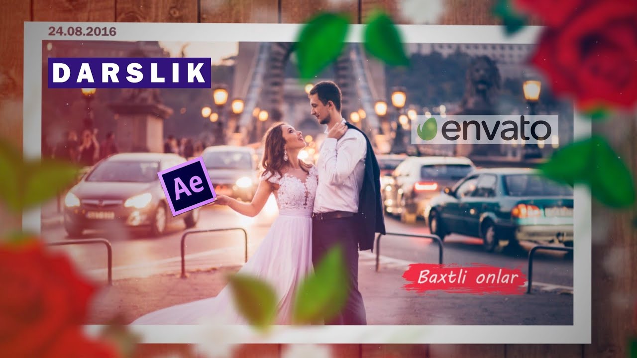 Romantic slayd shou qilish. After effects darslari. - YouTube