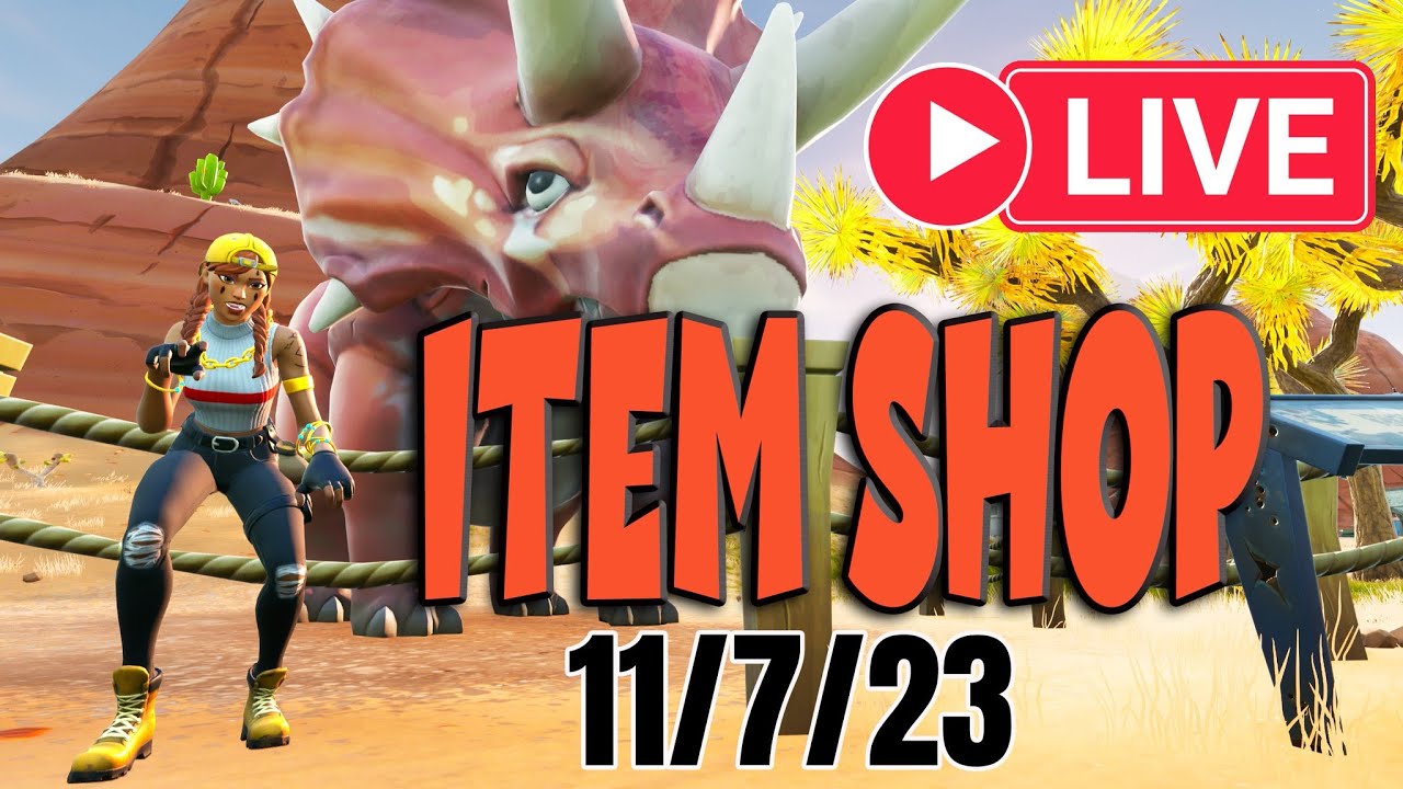 Fortnite *ACTUAL* Live Item Shop Review: 11/07/23 - YouTube