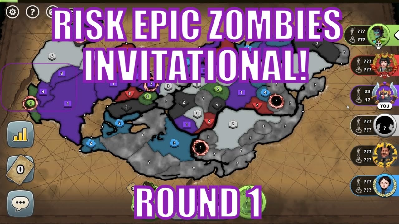RISK EPIC Zombies Tournament! - Round 1 - YouTube