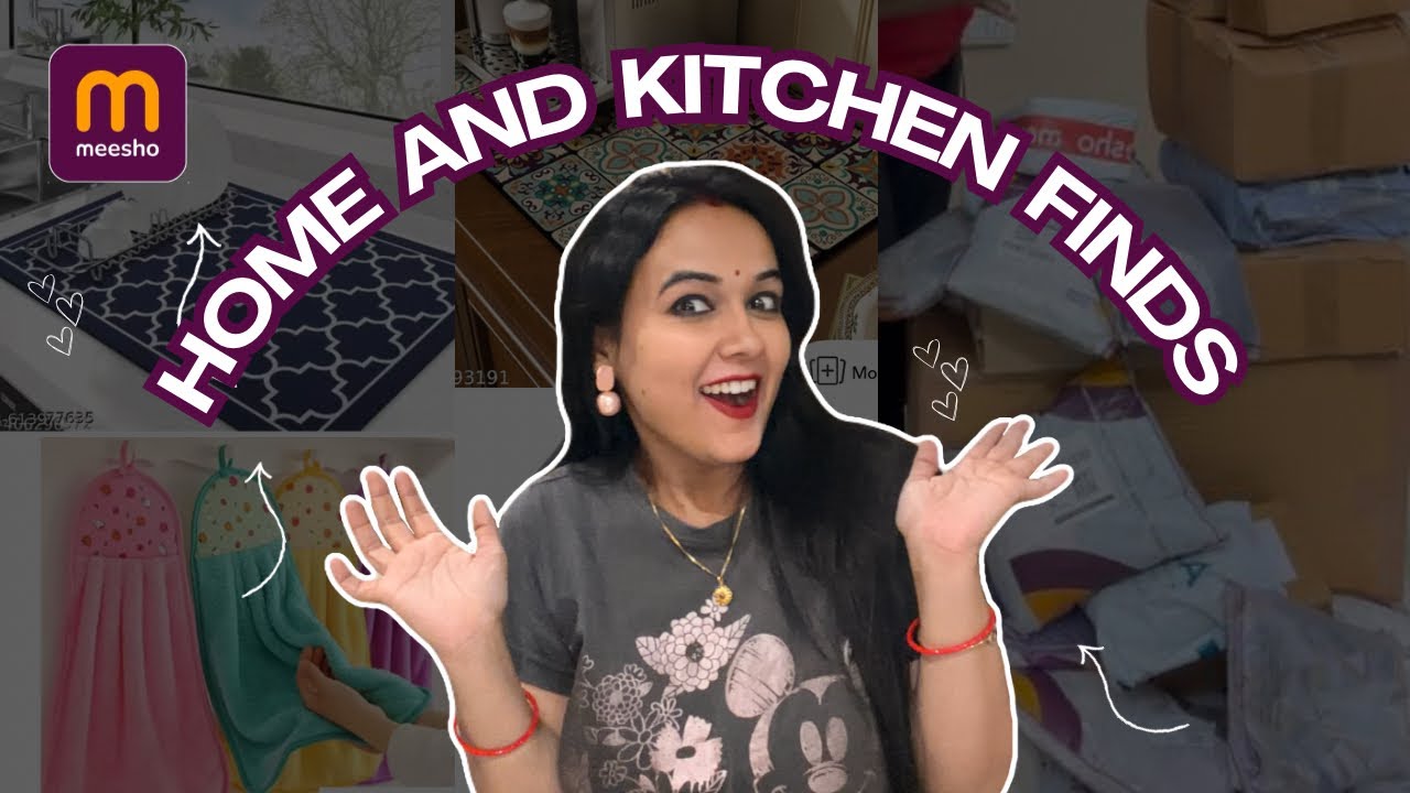Meesho Home and kitchen finds Under ₹200 - YouTube