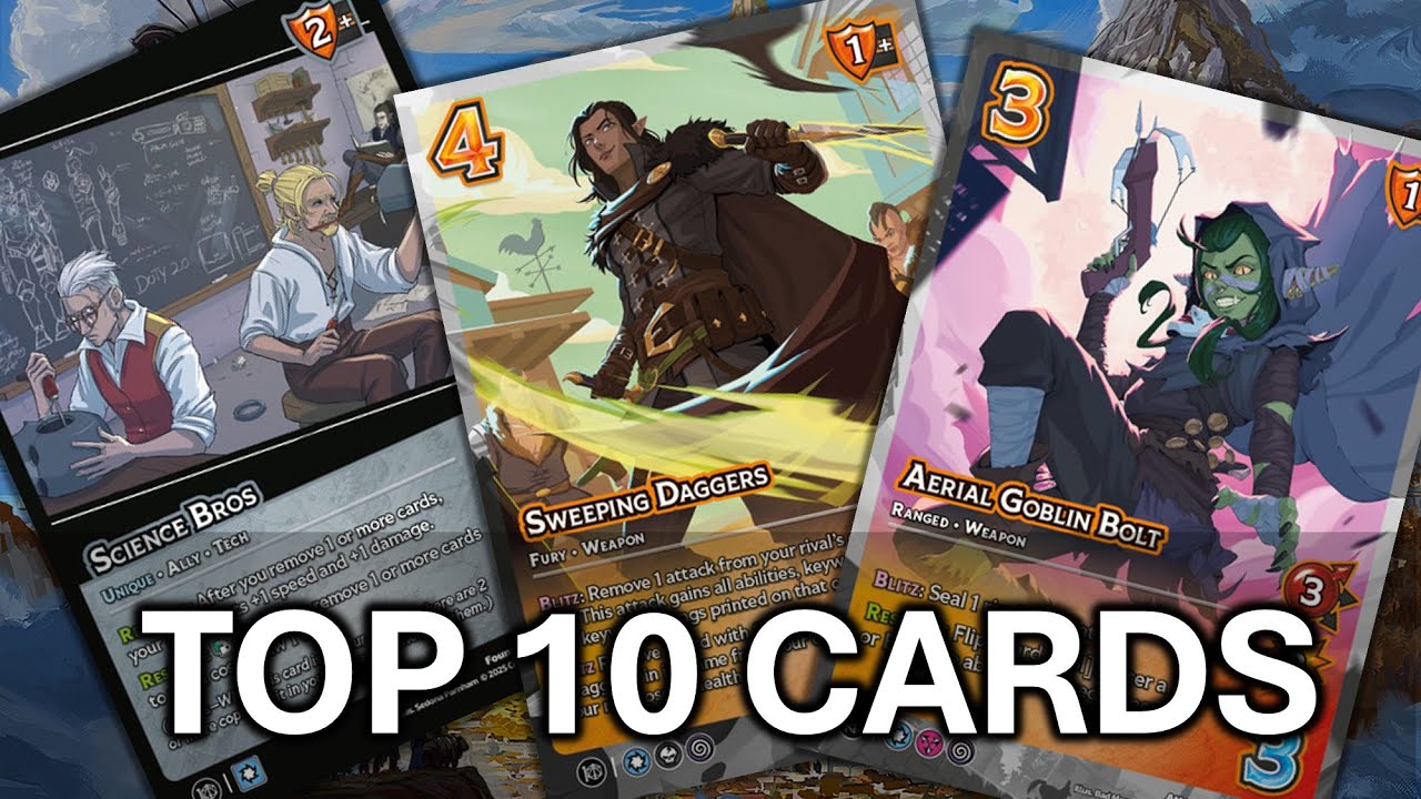 The TOP 10 cards in Critical Role: Heroes of Exandria - YouTube