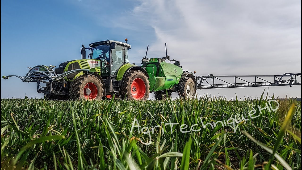 Rare en France Sarl la Velennoise! Claas Axion | Claas Crop Sensor ...
