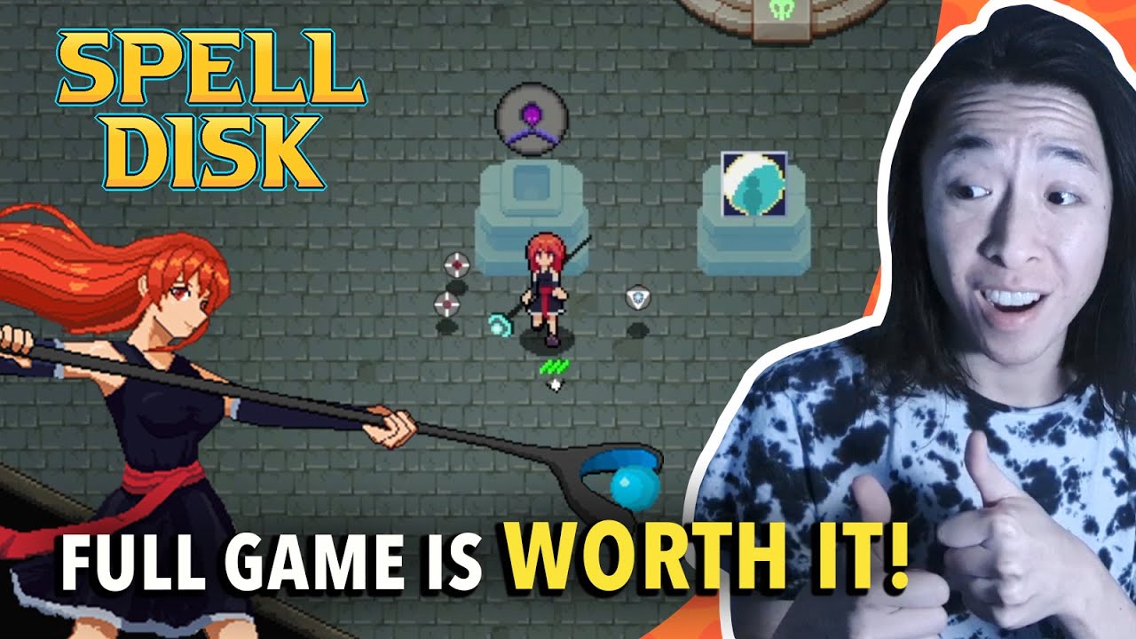I BOUGHT IT! Let's try the full version / Unique Spell System Dungeon Crawler / Spell Disk - YouTube