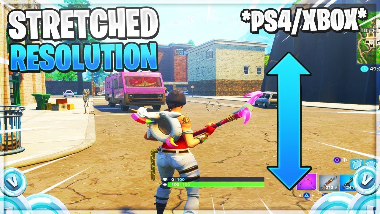 *NEW* How To Stretch Your Screen On Console Fortnite! - Custom ...