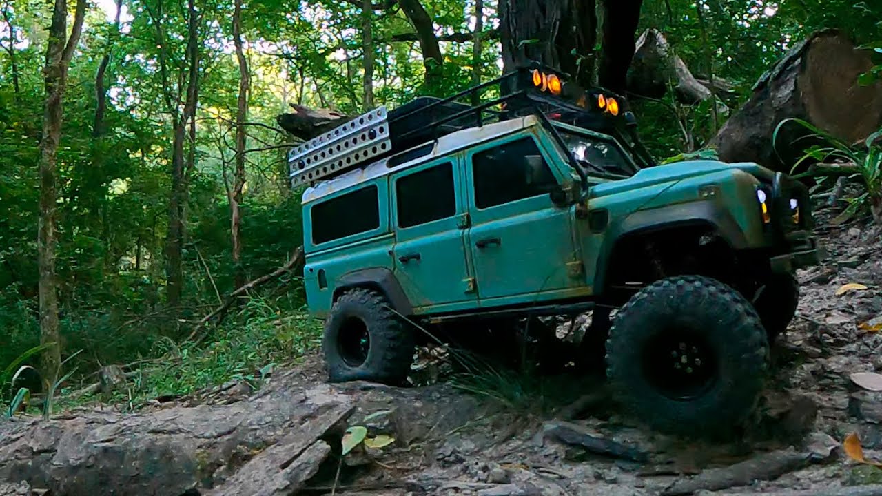 MN111 Diecast Defender D110 - Trail Run #3 - YouTube