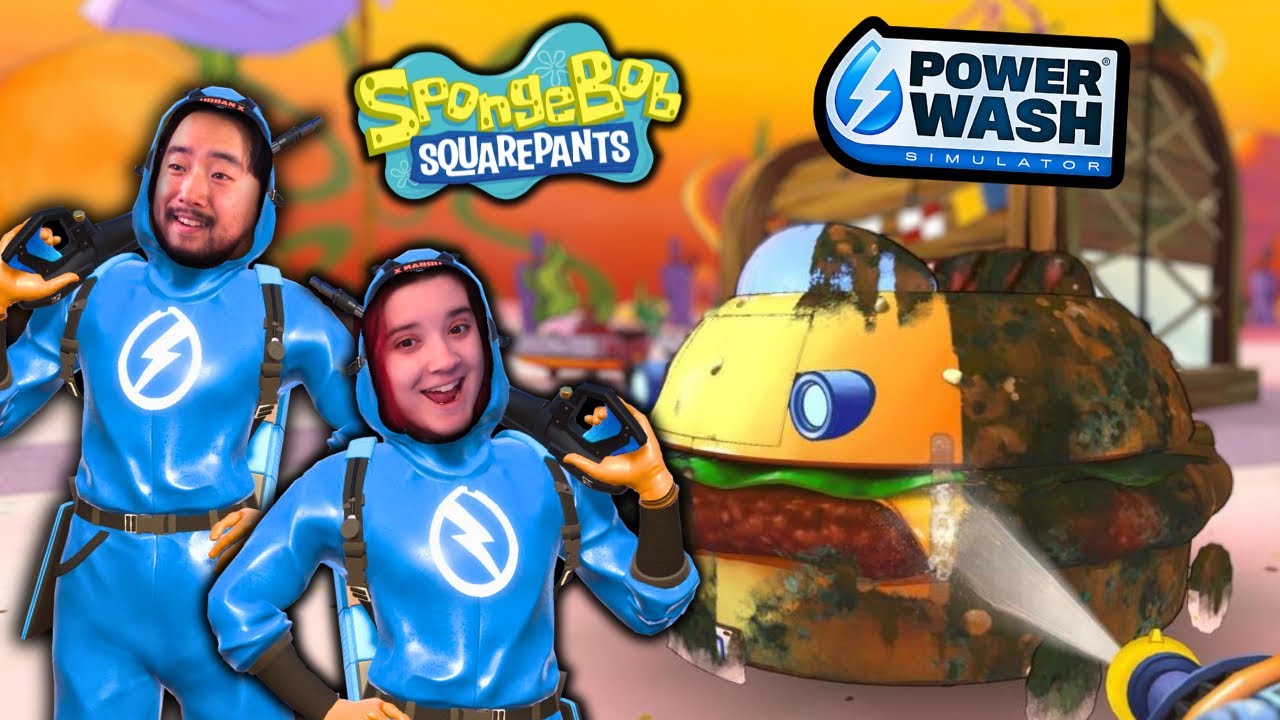 Who Has a Power Washer Under The Sea?! | PowerWash Simulator (SpongeBob ...