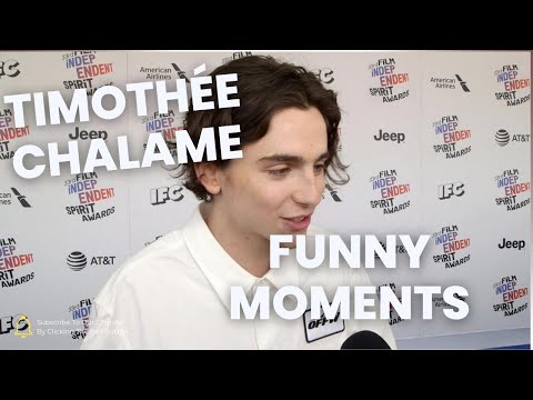 Timothée Chalamet funny moments | having fun | Red carpet | 2023 |