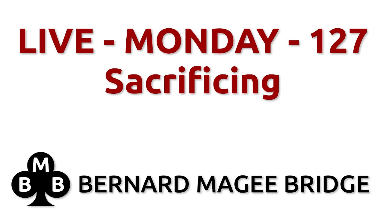 Bernard Magee Bridge Monday Live 127 - YouTube