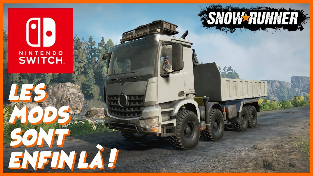Les mods sont arrivés sur Switch ! - Snowrunner Switch - YouTube