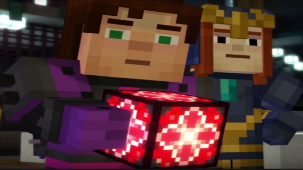 Minecraft Story Mode part 40 The Redstone Heart - YouTube
