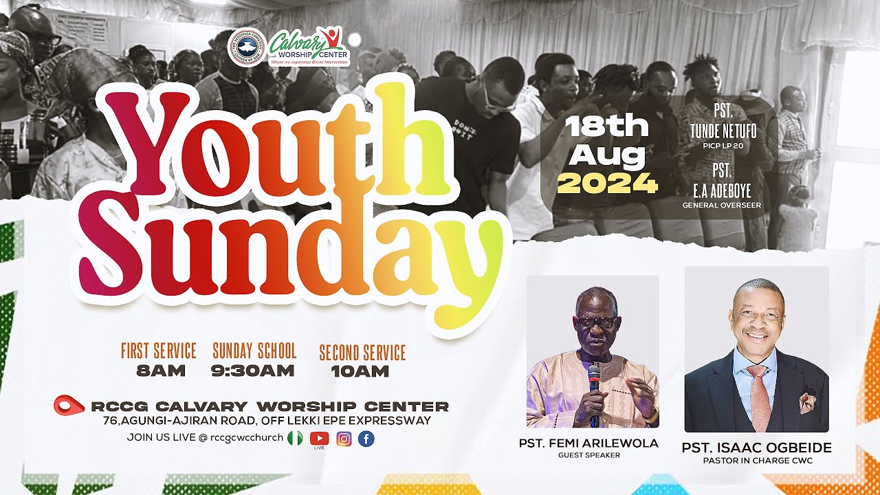 Sunday Service Live Stream | 18-Aug-2024 - YouTube